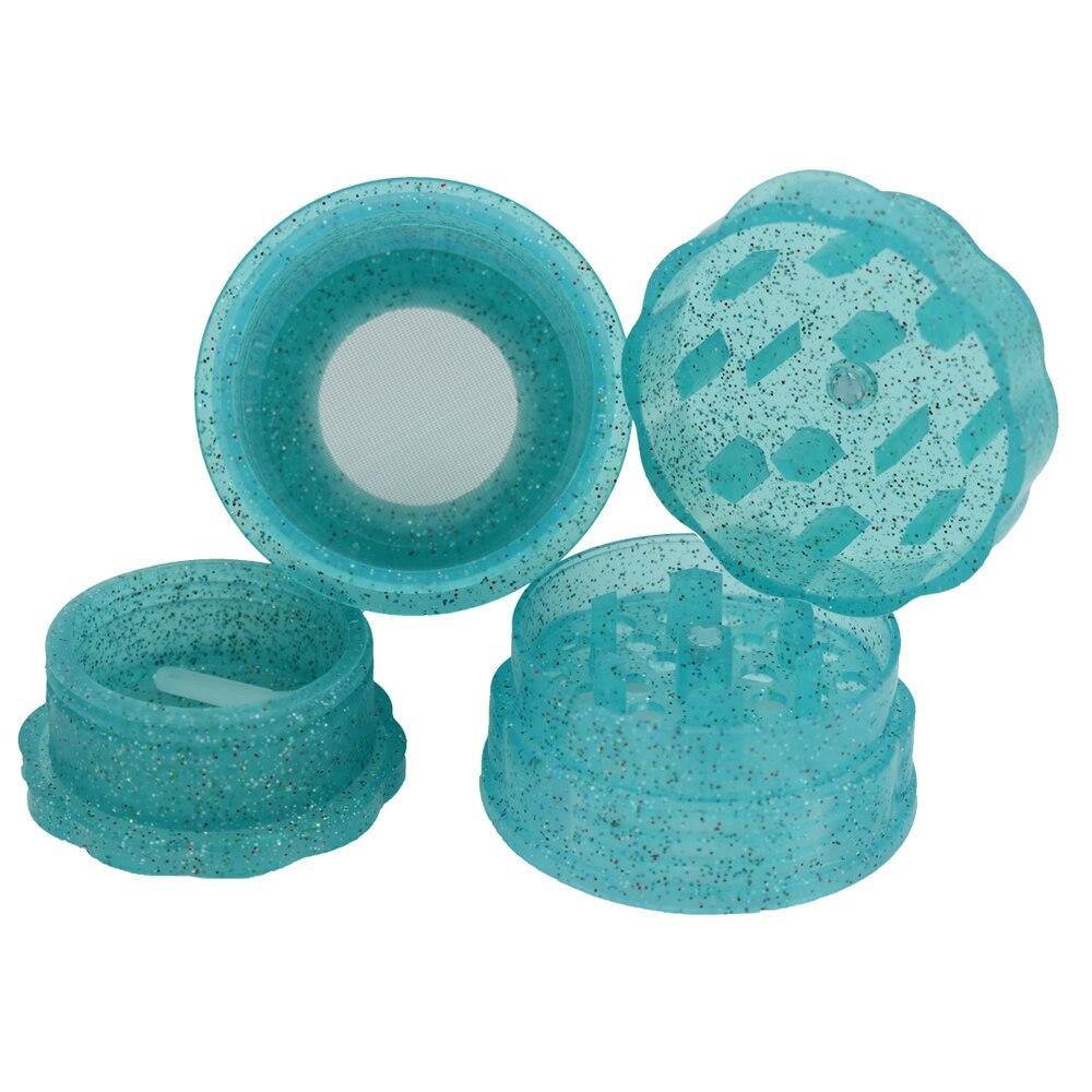 Premium 4-Piece Herb Saver Weed Grinder with Glitter