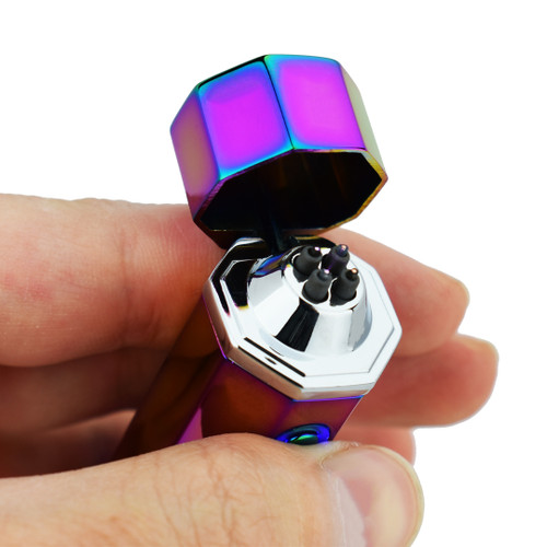 Herb Saver Lighter Windproof Dual Arc Lighter (Rainbow) - HERB SAVER