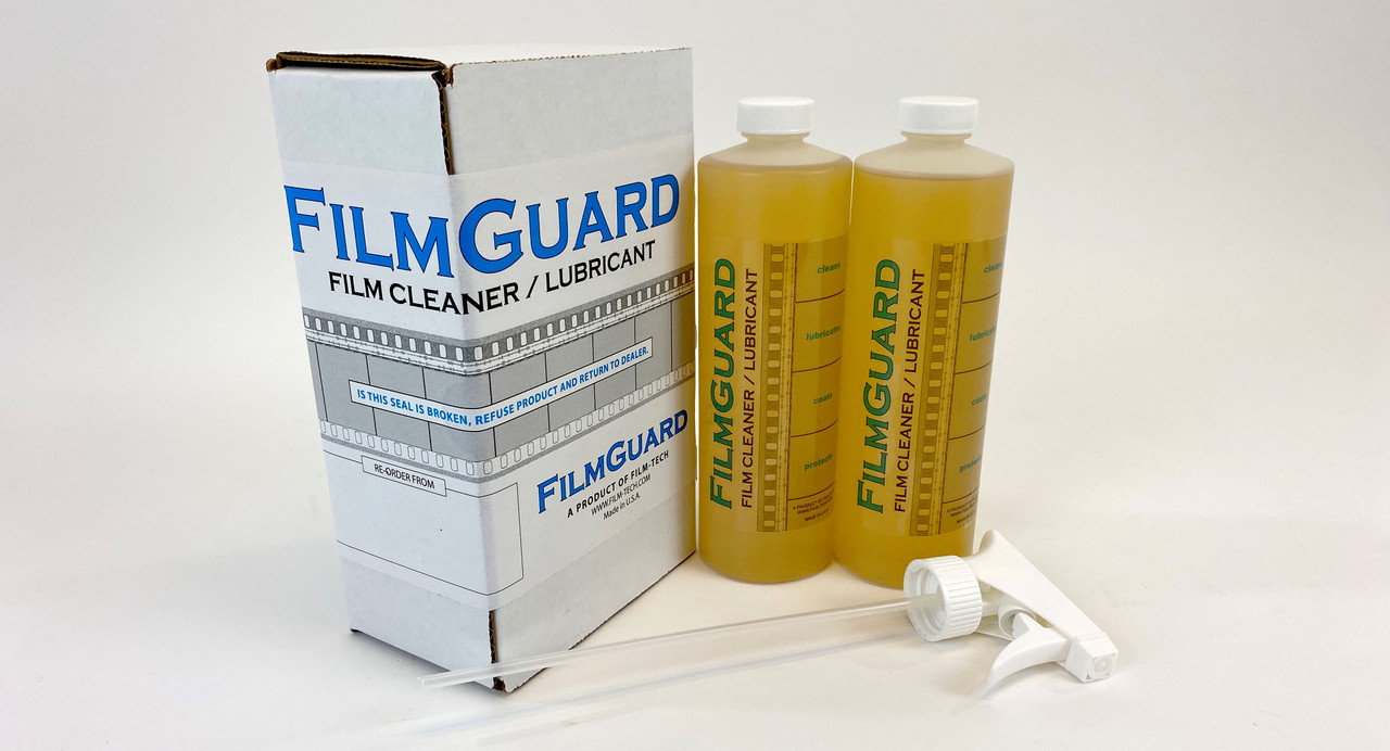 FilmGuard Film Cleaner and Lubricant - 32oz Kit - Film-Tech Cinema Systems
