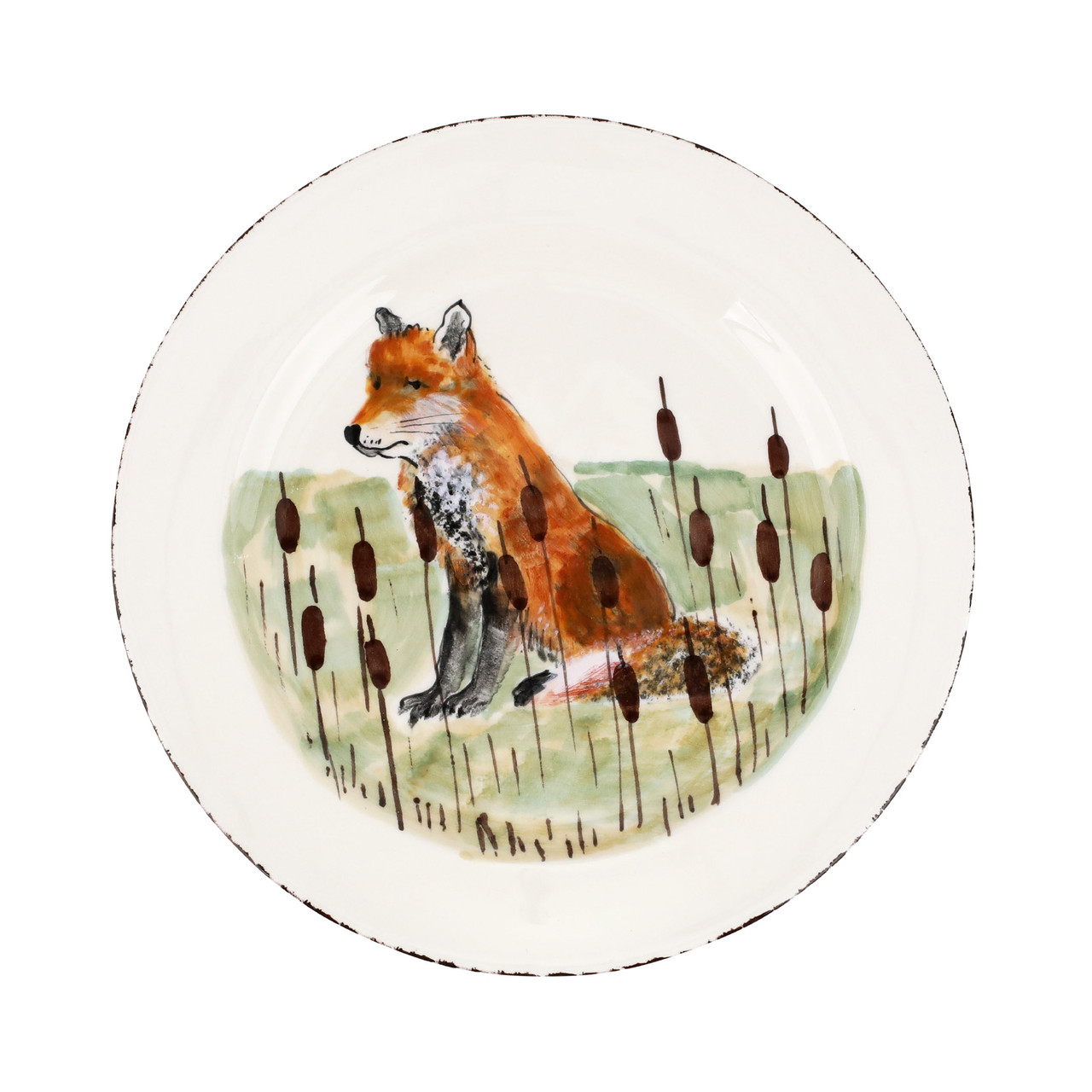 NEW! Wildlife Fox Dinner Plate