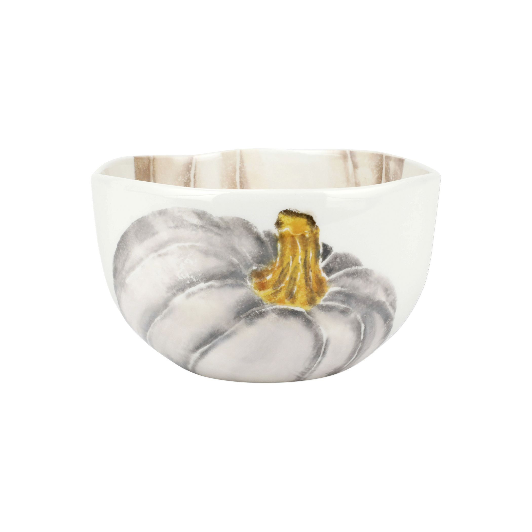Vietri Pumpkins Deep Serving Bowl