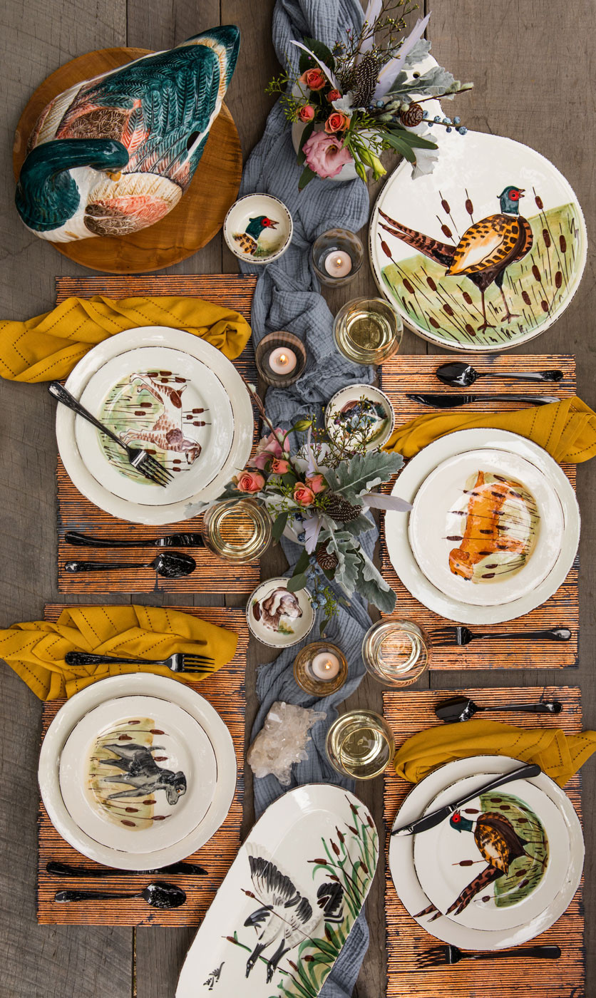 Vietri Wildlife Mallard Tureen