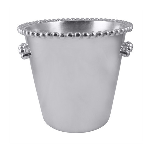 Pearled Individual Ice Bucket - Plum Pudding
