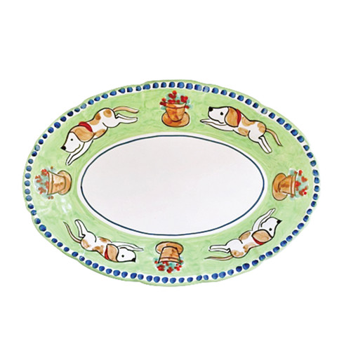 Cane Oval Platter