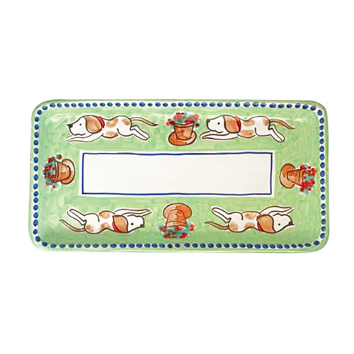 Cane Rectangular Platter