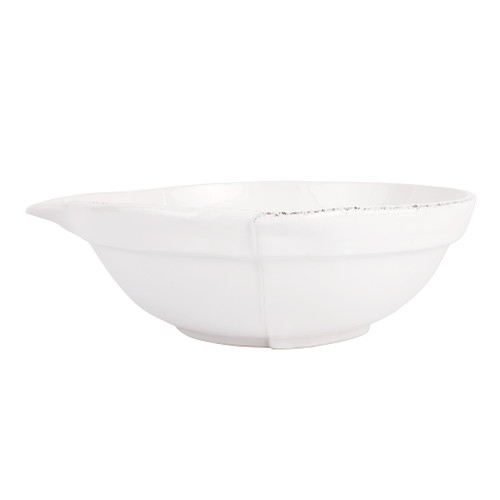 NEW! Lastra White Large Mixing Bowl