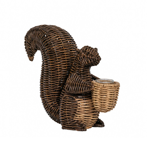 NEW! Devon Willow Squirrel Flameless Candle Holder