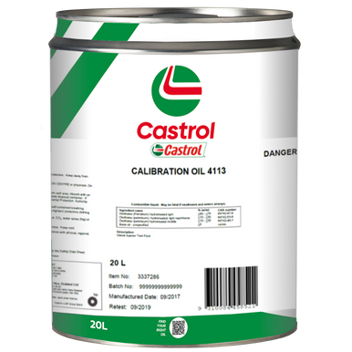 Castrol CALIBRATION OIL 4113 20L | Oila