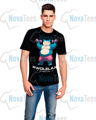Snorlax T-Shirt | Relaxing Pokémon Graphic Tee for Men & Women | NovaTees