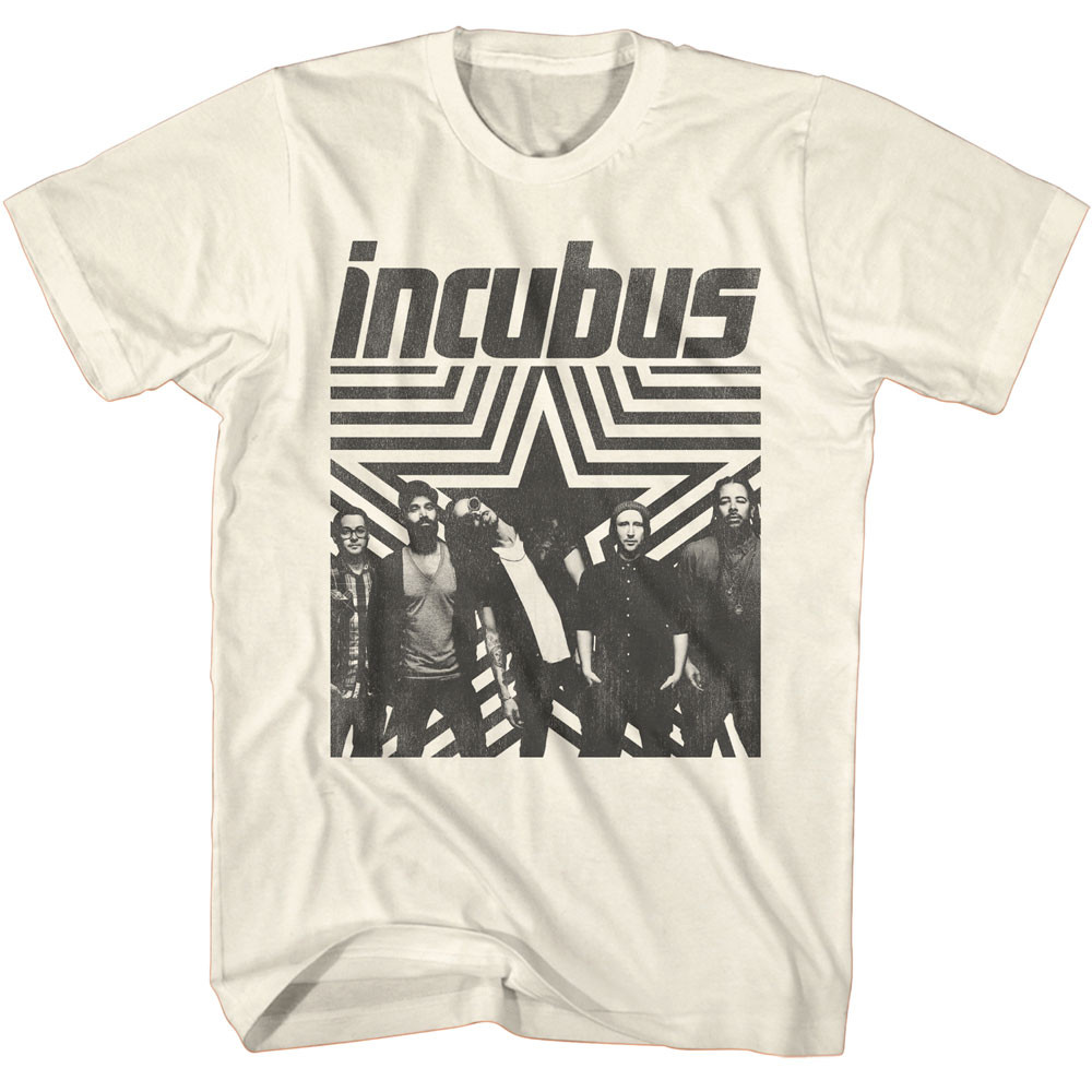 Incubus Star Background s/s tee