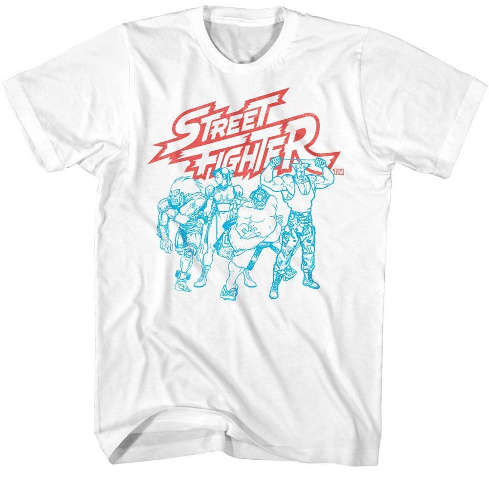 STREET FIGHTER STREET FIGHTER SF2 FIGHTERS GROUP s/s tee