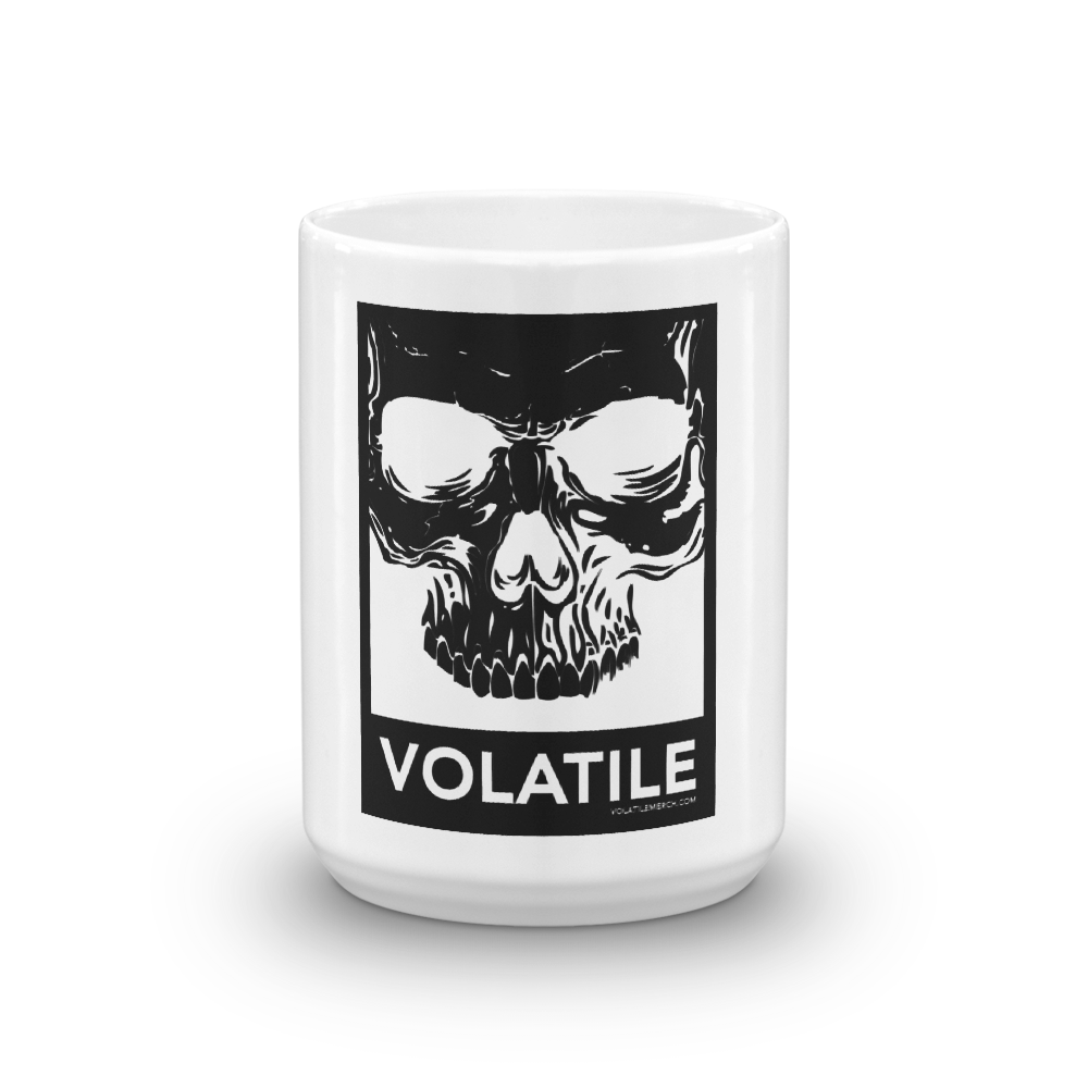 Volatile | Full Skull | Canvas Patch