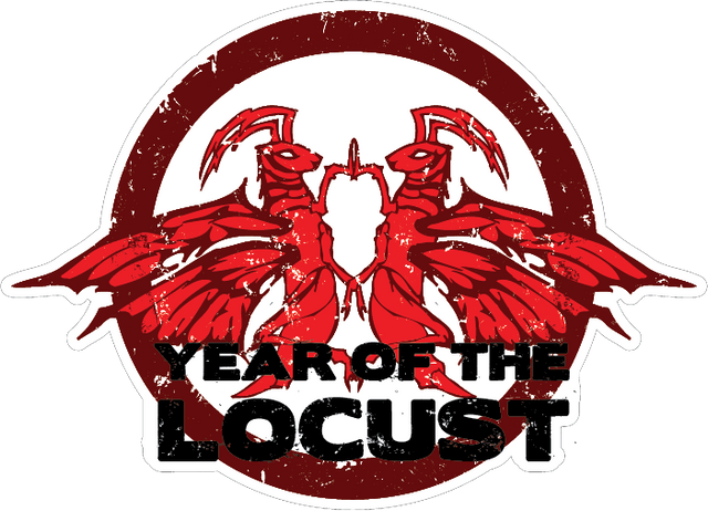 Year of the Locust | Locust | Die Cut Sticker