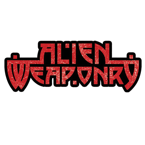 Alien Weaponry | Distressed Logo | Die Cut Sticker