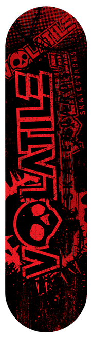 Volatile Skateboards Logo Too Skateboard