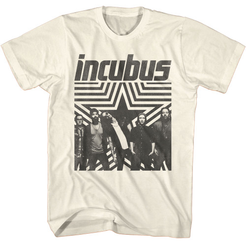 Incubus Star Background s/s tee