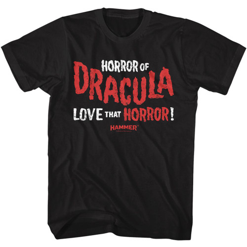 HAMMER HORROR HAMMER HORROR HORROR OF DRACULA s/s tee