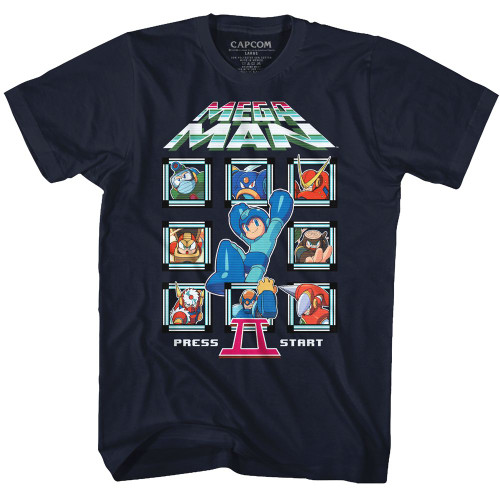 MEGA MAN MM2 CREW s/s tee