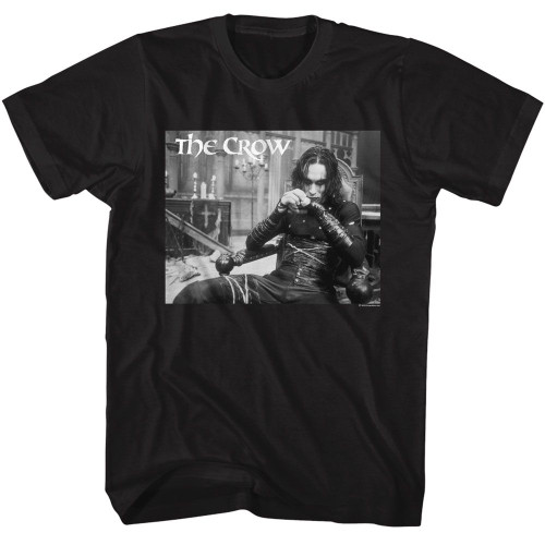 THE CROW DRAVEN IN CHAIR s/s tee