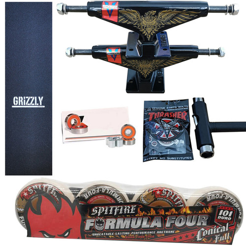spitfire wheel forged 5.25inch VENTURE skateboard trucks good quality ...