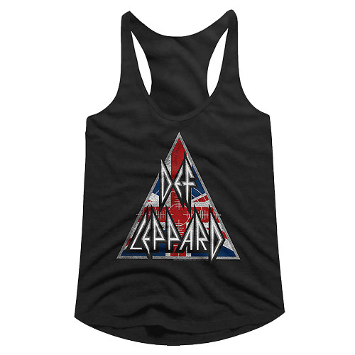 Def Leppard BritLogo womens tank