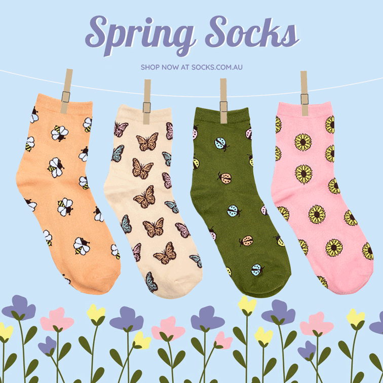Smiley Sunflowers, Buzzing Bees And More: Spring Into The Best Socks In ...