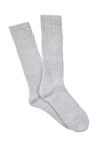 Women's Slouch Socks - Grey