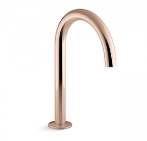 KOHLER COMPONENTS D/M BATH FAUCET-TUBE SPOUT 77985T-RGD ROSE GOLD ...