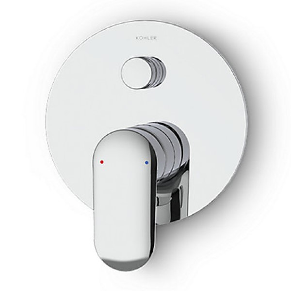 40MM RECESSED BATH SHOWER TRIM - ROUND 26476T-4-RGD ROSE GOLD - Kohler ...