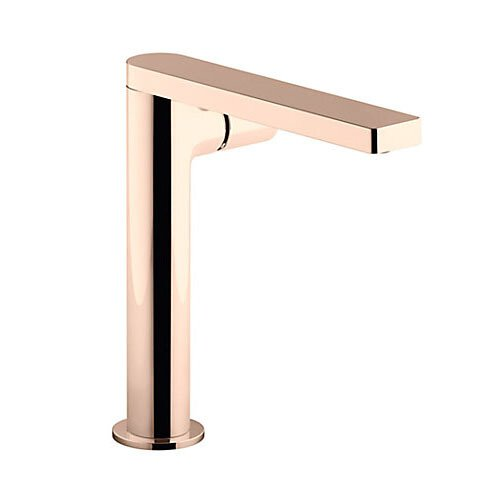 KOHLER COMPOSED SH TALL LAVATORY FAUCET-SIDE HANDLE 73159T-B7-RGD ROSE ...