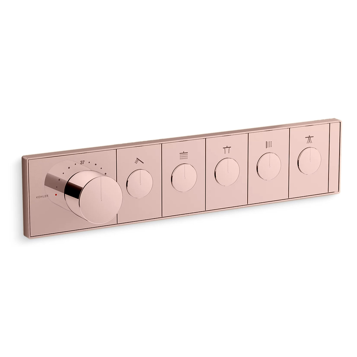 KOHLER ANTHEM RECESSED MECH TH CONTROL 5OT 26349T-9-RGD ROSE GOLD ...