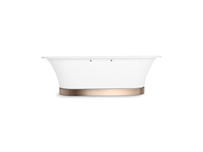 KOHLER VOLUTE 1.7M FREESTANDING CI BATH (RGD APRON) 1700X800X535MM ...