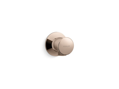 KOHLER Round Wall-Mount Connector - Rose Gold 16381T-RGD