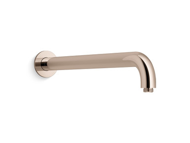 KOHLER WALL MOUNT SHOWER ARM, 19" 15397T-B-RGD ROSE GOLD - Kohler Indonesia