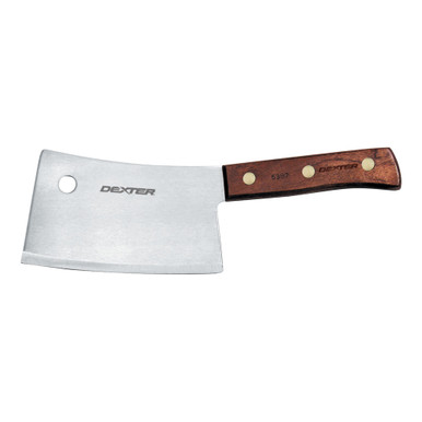 TRADITIONAL® 7”/18cm Cleaver, Carbon Steel - Dexter Russell