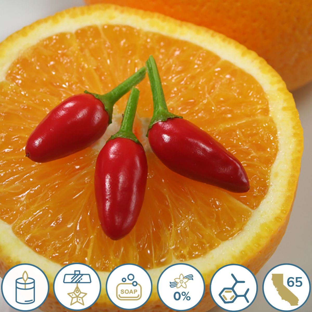 Sweet Mandarin & Chili Pepper Fragrance Oil | Lone Star
