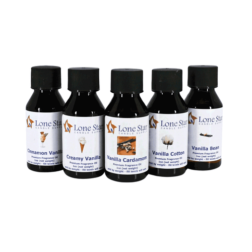 Top Selling Vanilla Fragrance Oil Sample Pack | Lone Star
