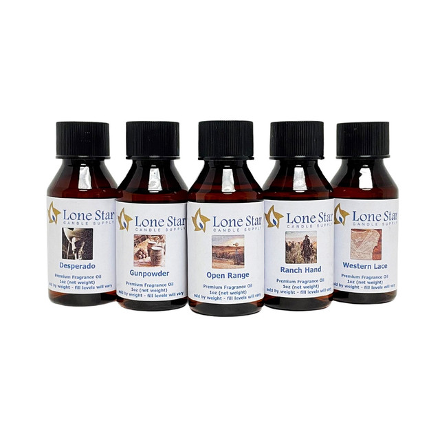 Outlaw Collection Fragrance Oil Sample Pack | Lone Star