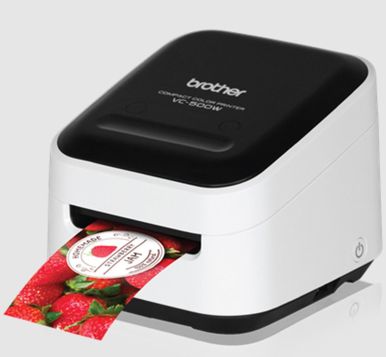 Brother VC500W Color Photo & Label Printer - Wireless & Ink-Free