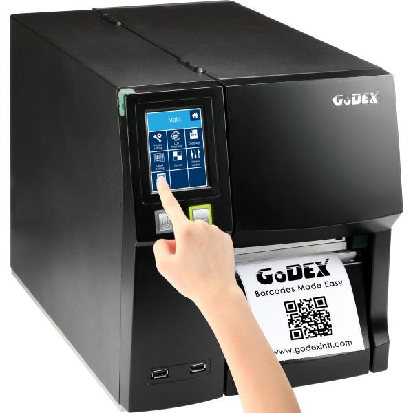 Godex ZX1300i+ 300 DPI Industrial Wash Care Label Printer with High ...