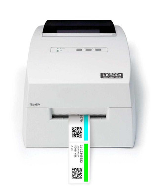 Primera LX500 Color Label Printer with Cutter 74275 / 4 Inch Dye Inkjet ...