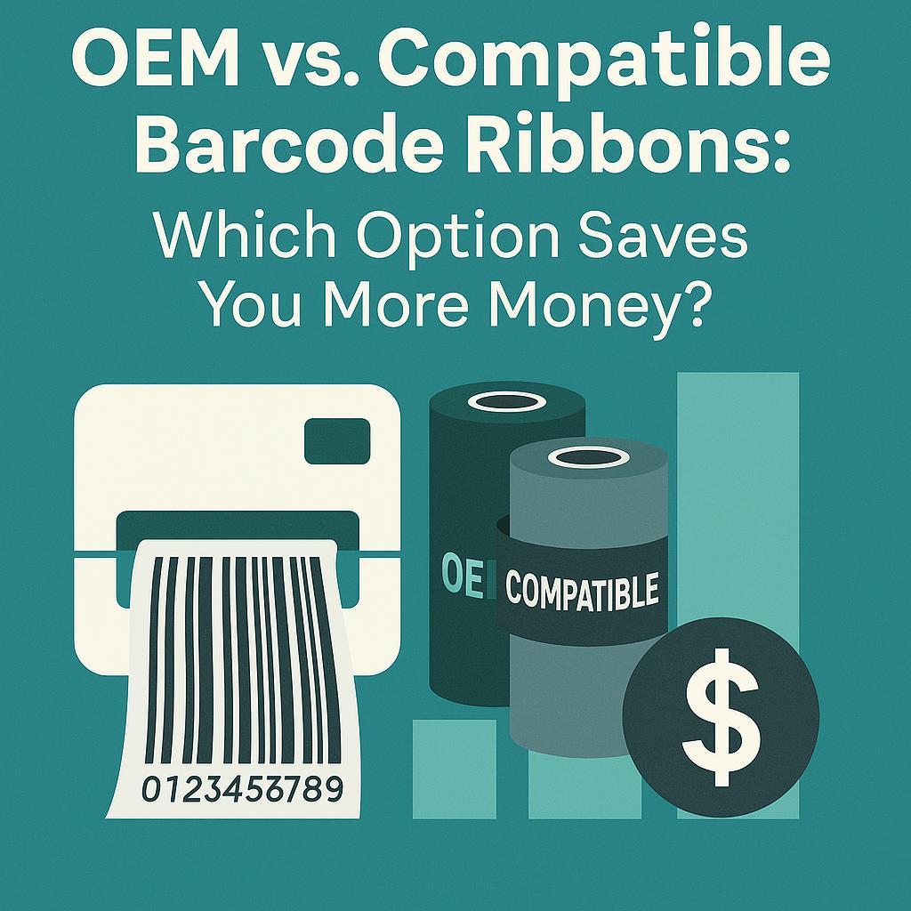 OEM vs. Compatible Barcode Ribbons: Which Option Saves You More Money?