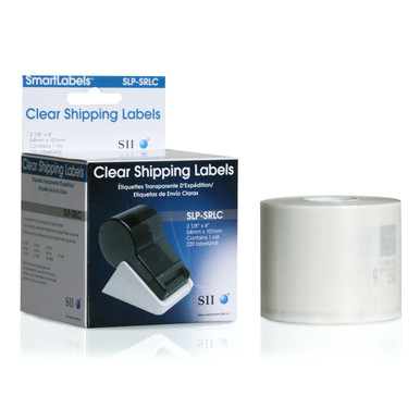 New Seiko Shipping Labels | 2.125 x 4 Clear Shipping Labels