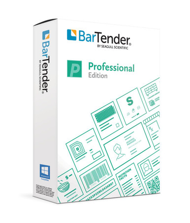 BarTender Professional: Application License + 2 Printers (includes 1 ...