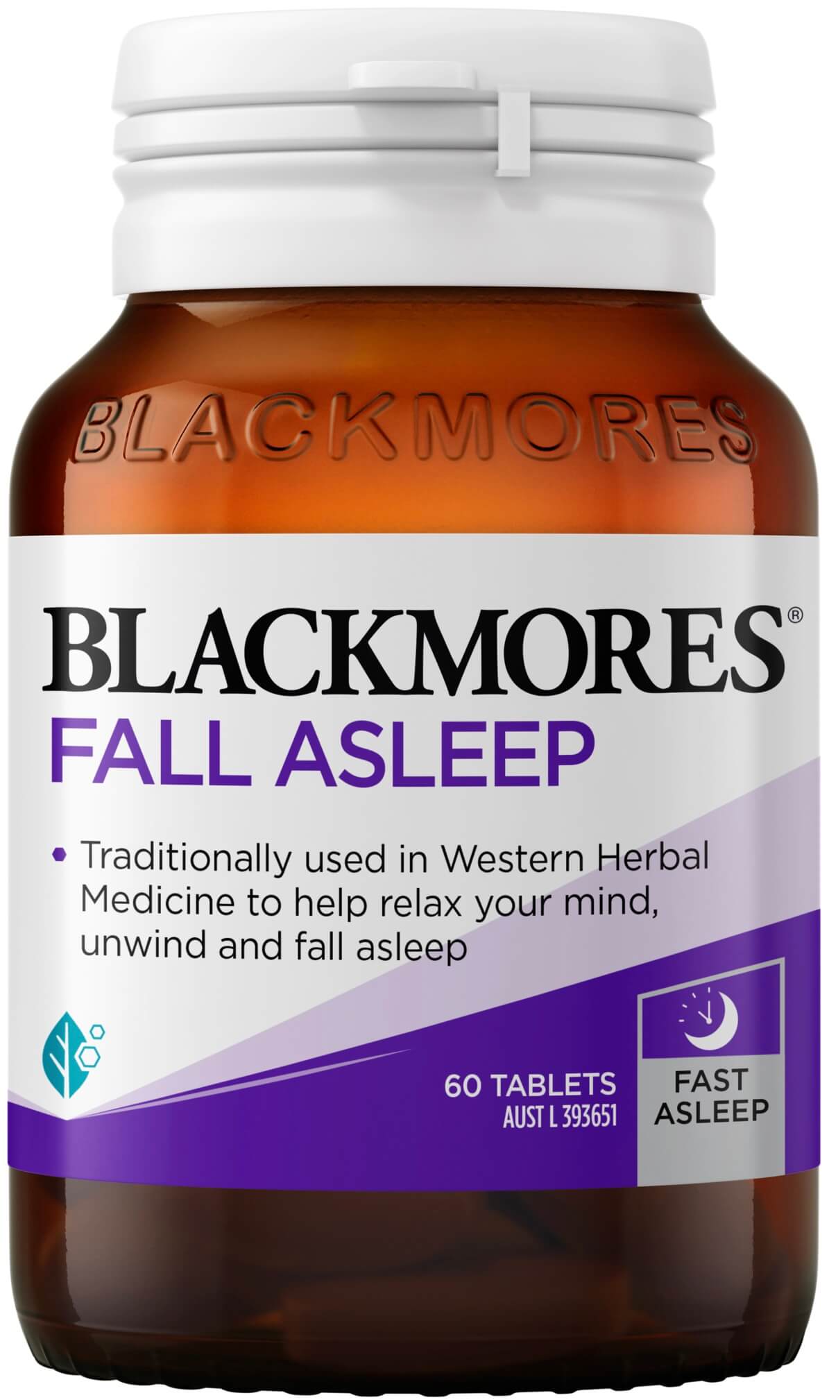 Blackmores Fall Asleep - sleep,lemon balm,lavender,magnesium, Ziziphus