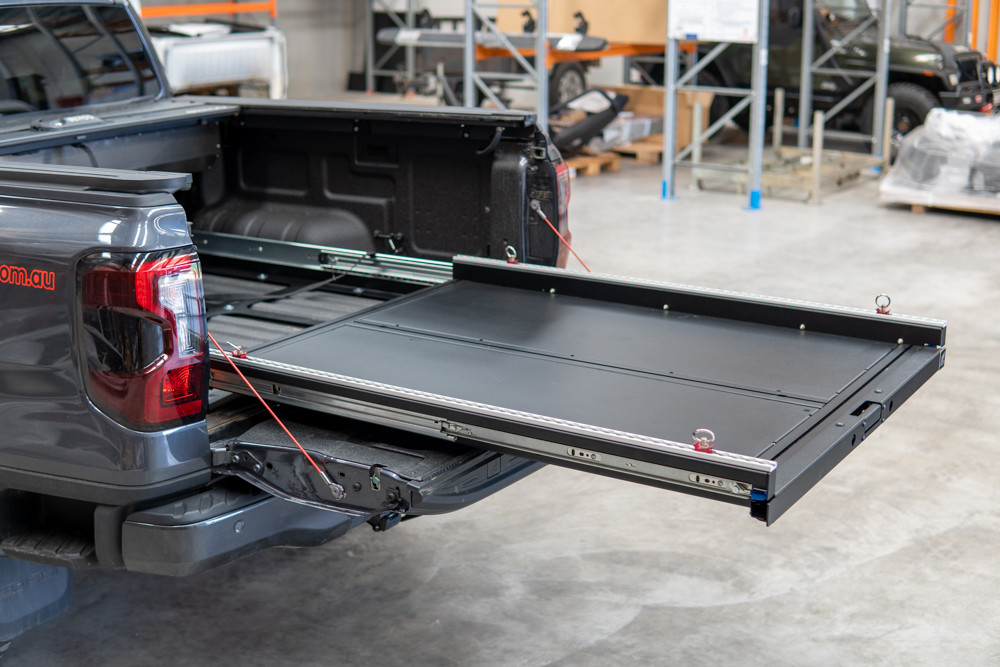 Full Extension Tray Slide/ Bed Slide Wide size to suit RA Ranger (TRS ...