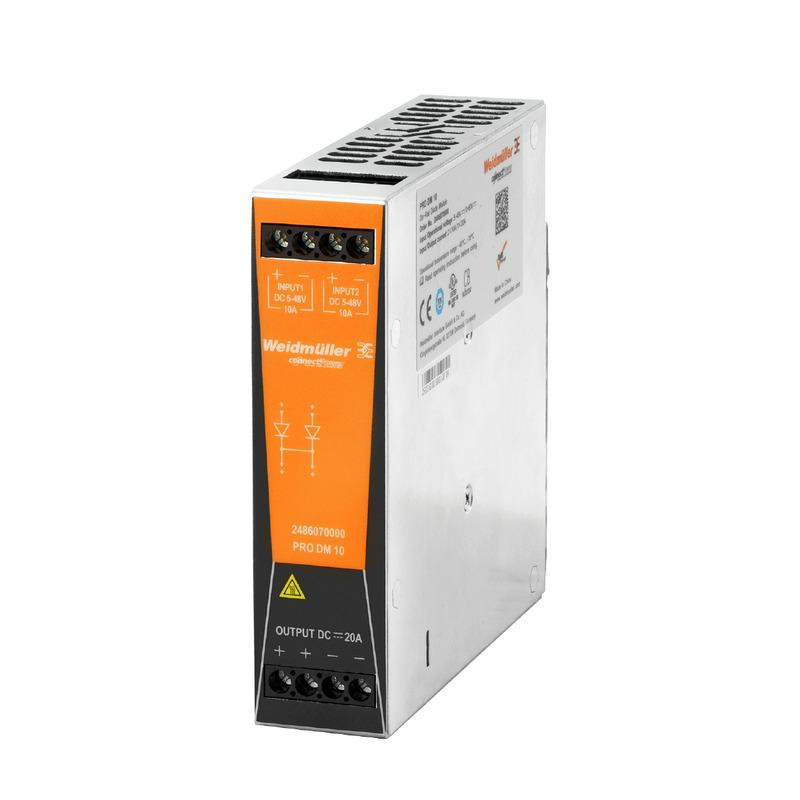 Weidmuller PRO DM 10 Diode Module, 24V DC, 10A, Screw Connection, DIN ...