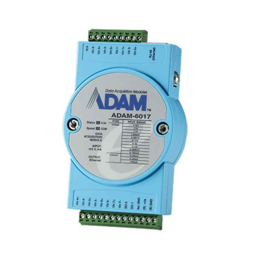 Advantech ADAM-6017 8-ch Isolated Analog Input Modbus TCP Module with 2 ...