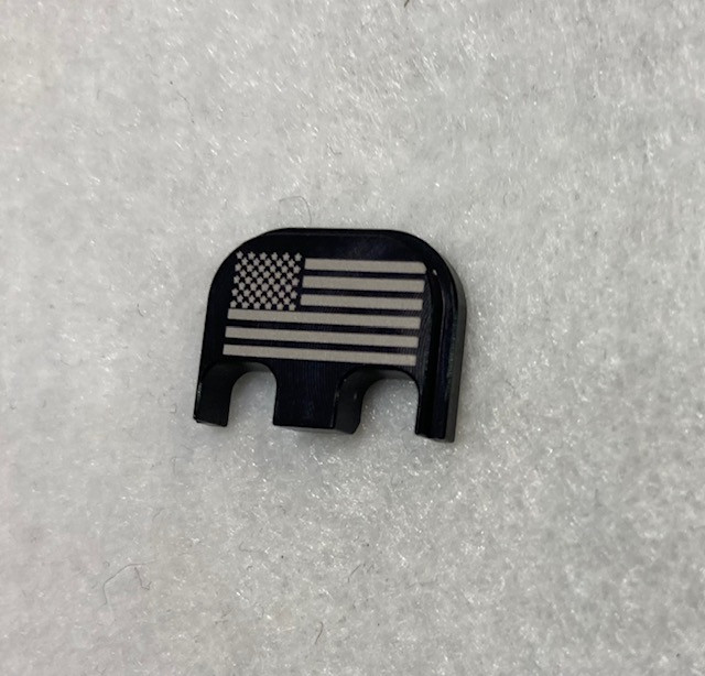 AMERICAN FLAG Glock Gen 1-5 Billet Backplate Slide Plate USA MADE ...