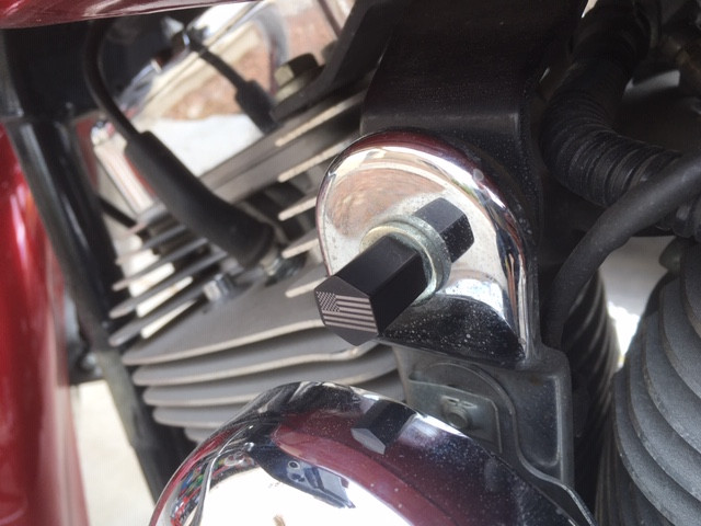 AMERICAN FLAG HORN NUT - GLOCKPLATES